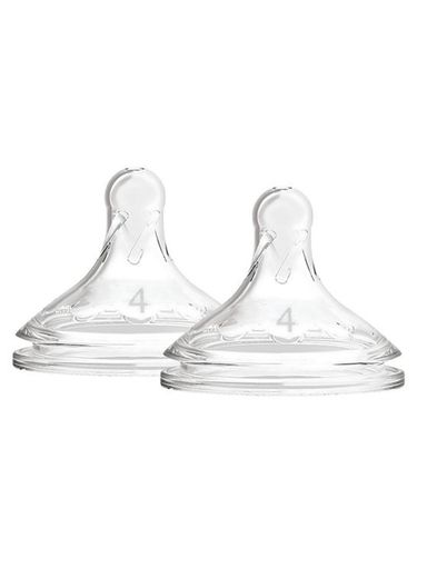Dr. Brown's Options+ Wide Neck Silicone Nipple Lev | edamama